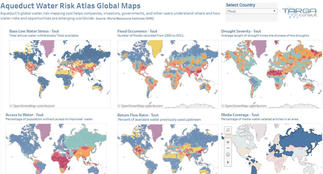 Water Risk Atlas Global Maps